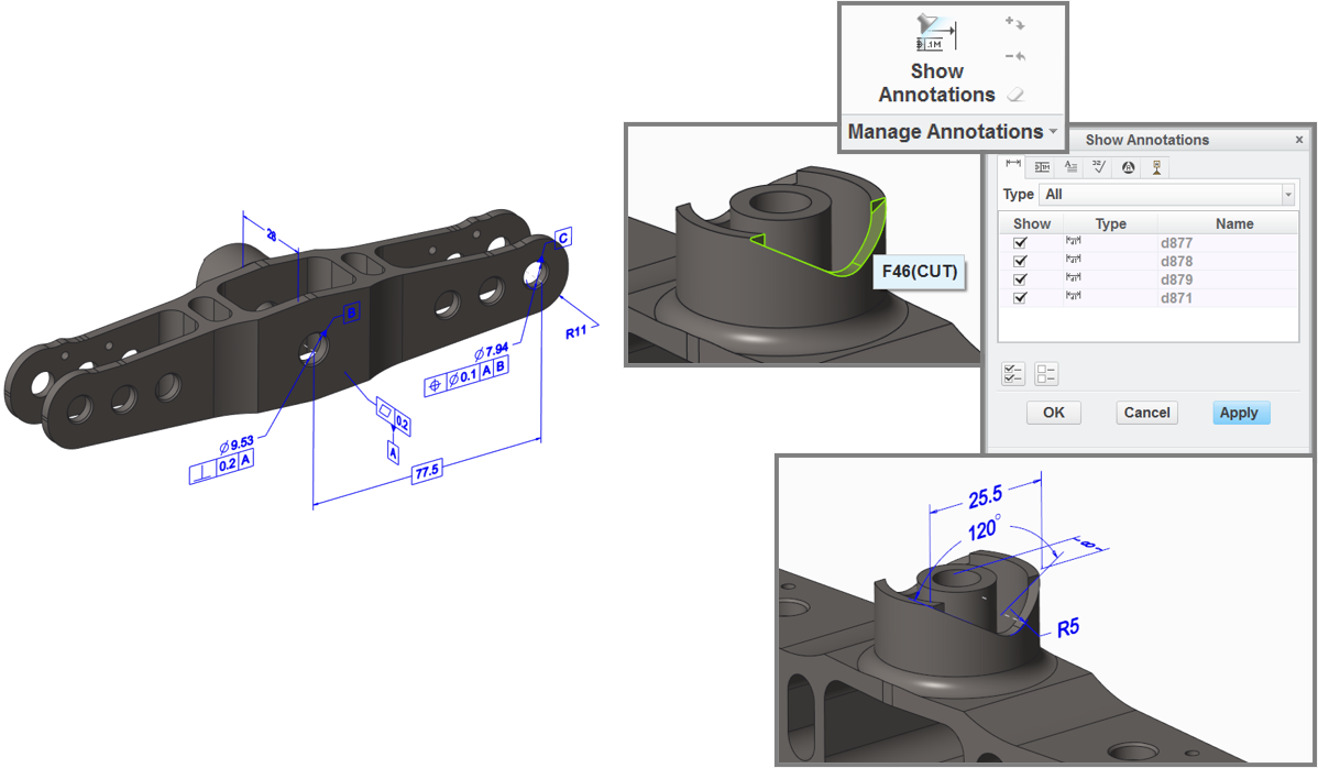 Creo Parametric - MBD - Partnervision | PTC Brasil