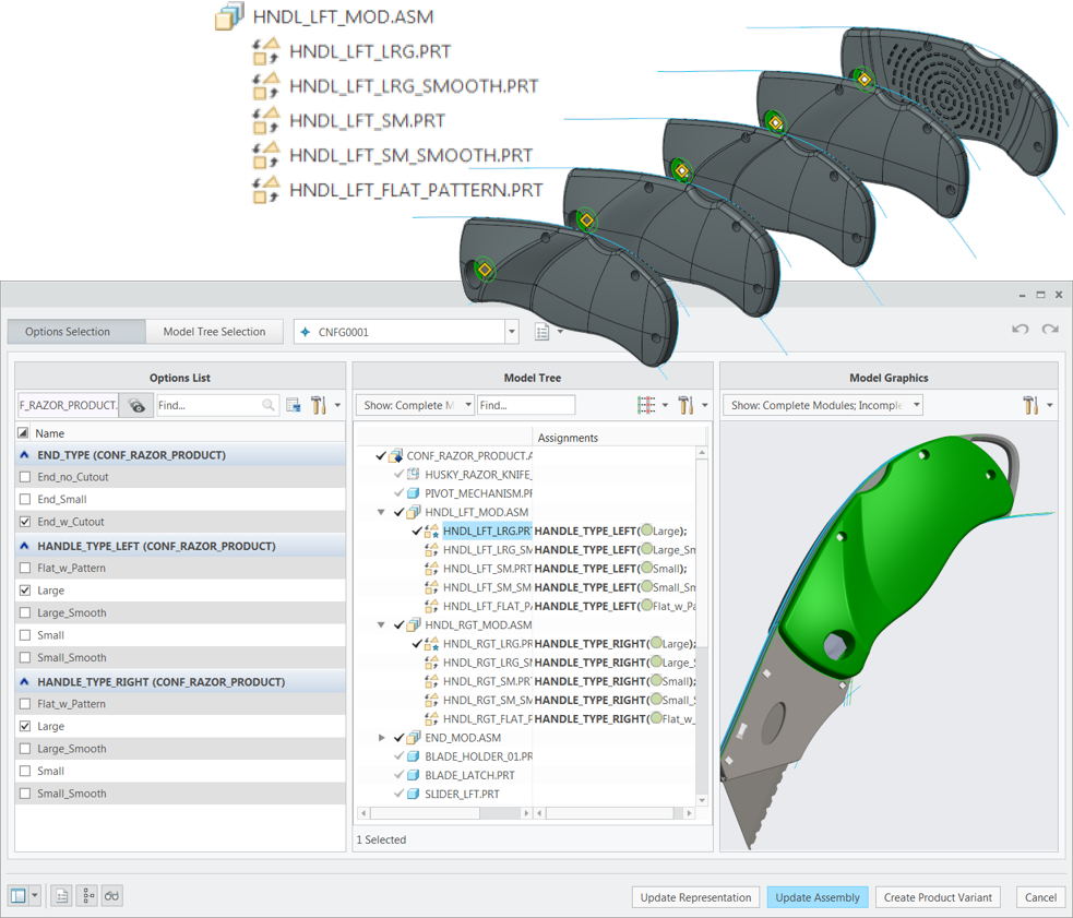 Creo Options Modeler Extension - Partnervision | PTC Brasil